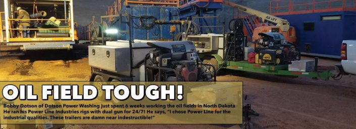 Power Line Industries | Trailer Mounted Power Washers