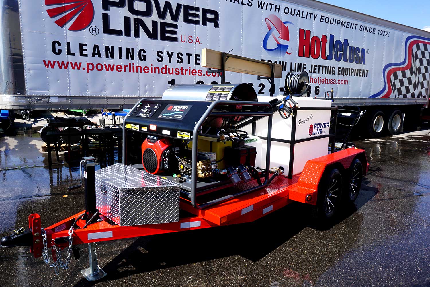 Trailer Power Washers - Power Line Industries, Inc.